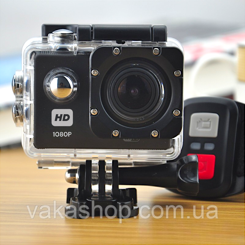 Экшн камера HD 720p A7 для активных видов спорта, подводная съемка 30 м ...
