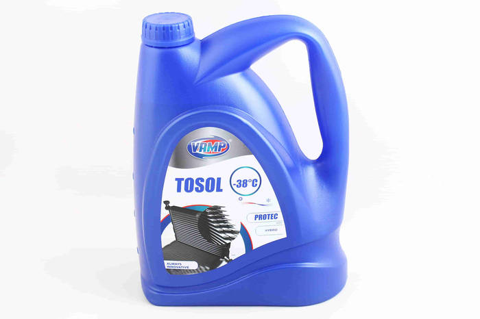 Жидкость охлаждающая тосол -38° "ВАМП" Protec 4.86 кг (ID#2377366985 ...