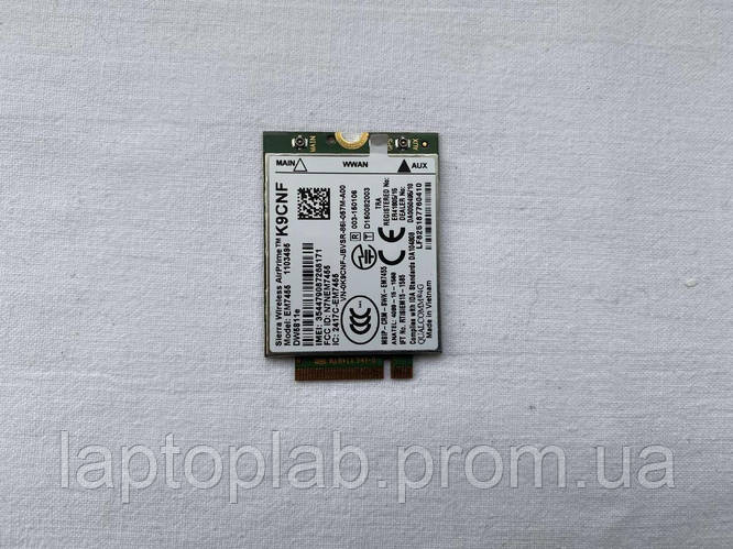 4G LTE модем Sierra Wireless AirPrime EM7455 DW5811e знятий з ноутбука ...