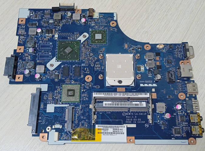 Материнська плата LA-5911P для Acer 5551G 5552G eMachines E642G E640G ...