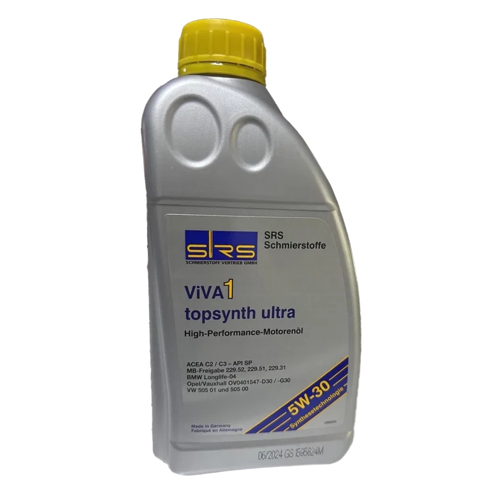 Моторна олива SRS VIVA 1 topsynth ultra 5W-30 (1L) (ID#1711467897), ціна: 433 ₴, купити на Prom.ua