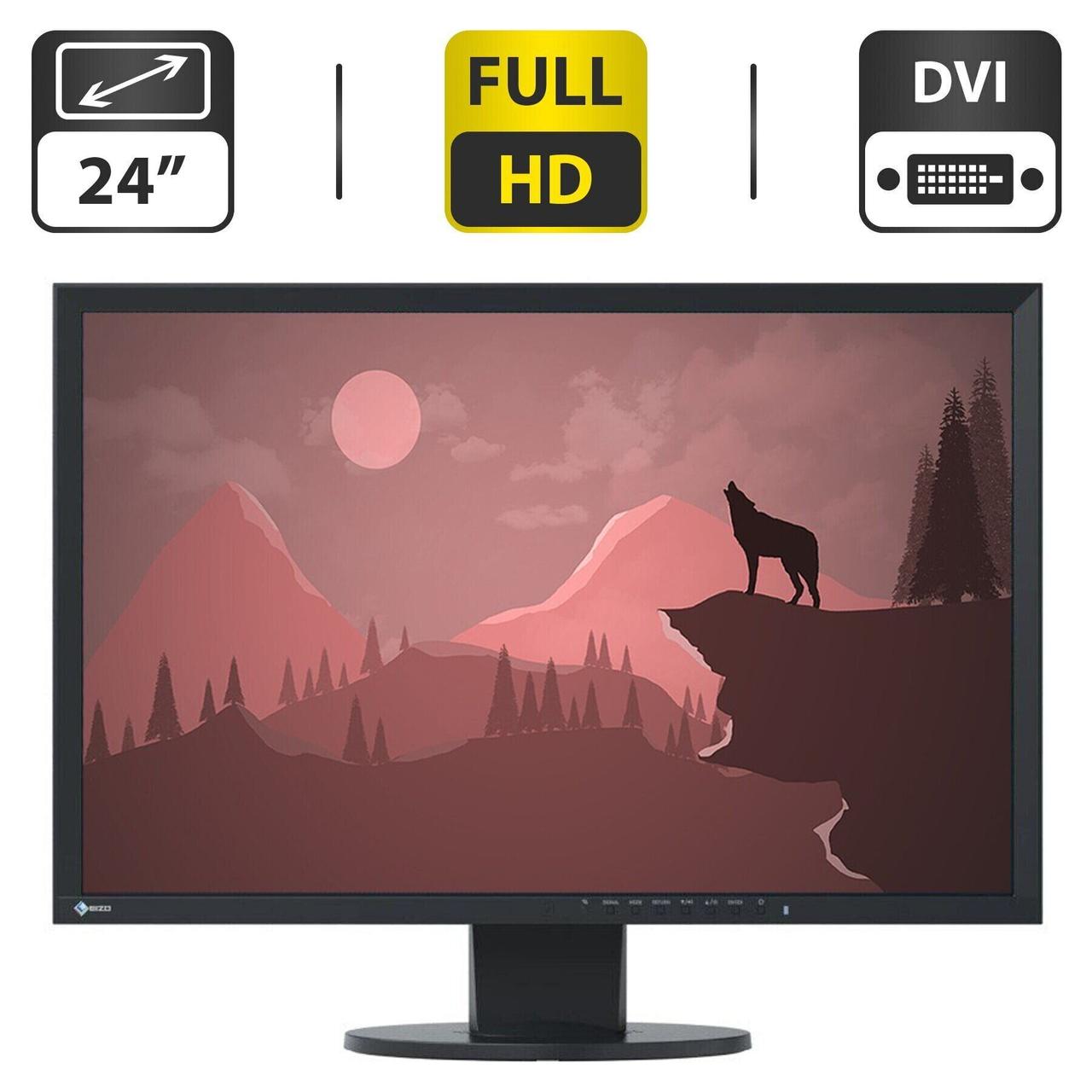 Монитор EIZO FlexScan EV2436W / 24" (1920x1200) IPS / USB, VGA, DVI ...