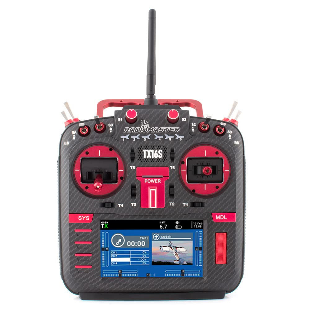 Пульт Radiomaster TX16S MAX Version ELRS MKII Red аппаратура управления ...