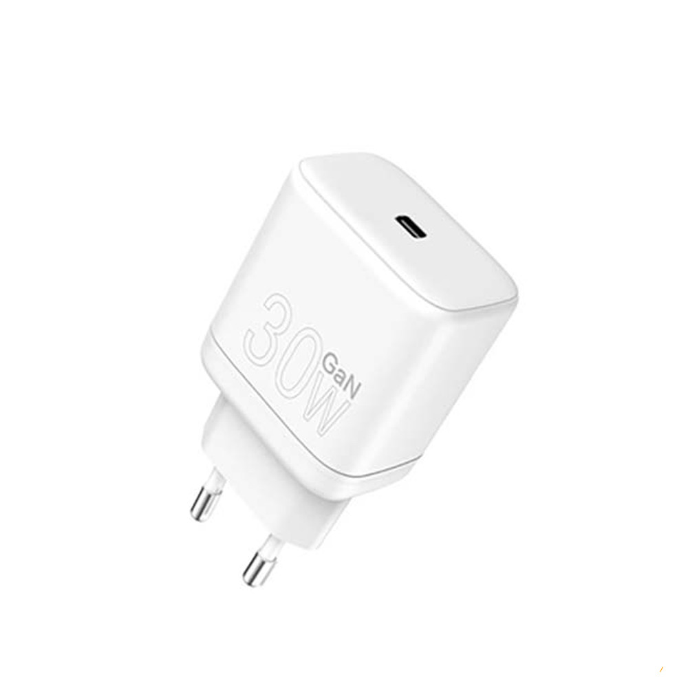 Мережевий адаптер WUW-C163 Type-C 30W (білий) (ID#2379813051), ціна: 276 ₴, купити на Prom.ua