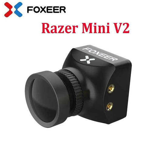 Foxeer Razer Mini V2 HD 5MP 2,1 мм об'єктив M12 1200TVL Стандартна ...