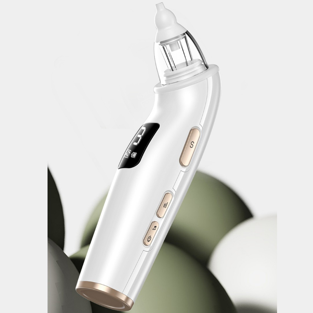 Потужний назальний аспіратор/ соплевідсмоктувач дитячий електронний з ...