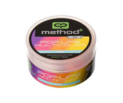 Бойлы Carp Pro Method Multicolor Pop Ups 8/6мм Криль Слива Роял CPMMUPKP8-6, цена: 119 ₴, купить ...