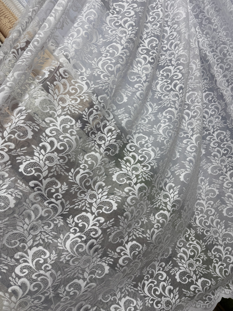 Тюль білий жакард із ламбрекеном Joze купити за найкращою ціною в Хмельницькому від компанії