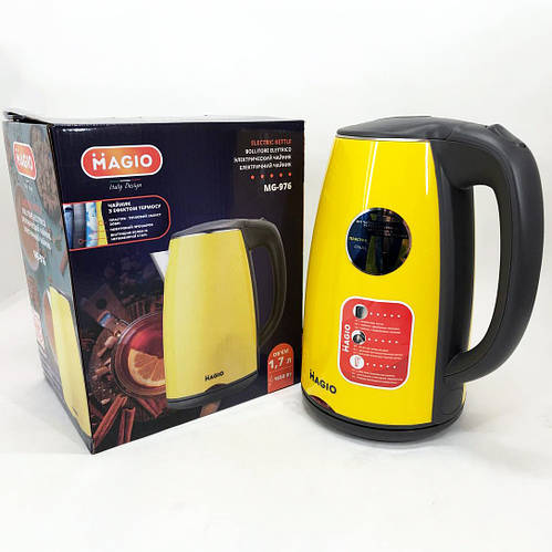 Изысканный чайник MAGIO MG-976, Электрочайник с индикатором включения, YK-680 Электрочайник ...