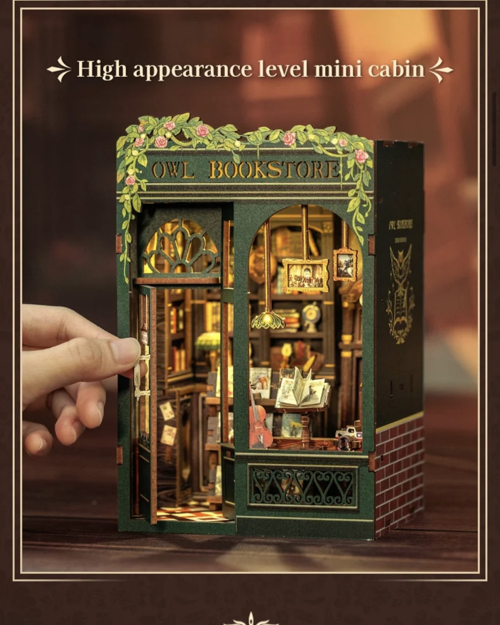 CUTEBEE DIY Book Nook Румбокс (ID#2381382619), ціна: 1900 ₴, купити на ...