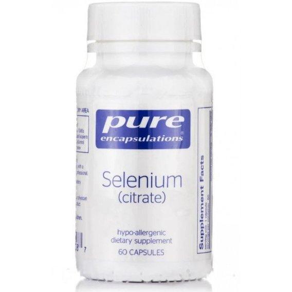 Комплекс Селен и Молибден Pure Encapsulations Selenium Citrate 60 Caps ...