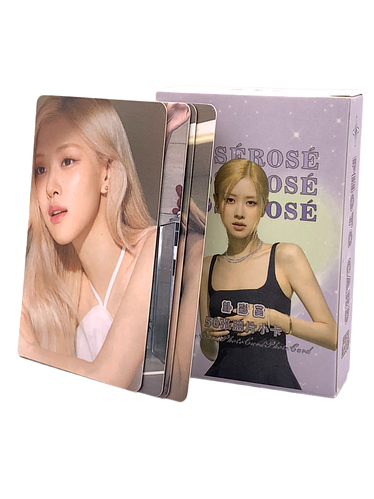 Ломо Картки Lomo Card China Blackpink Rose Blackpink Rose Блекпінк Розе ...