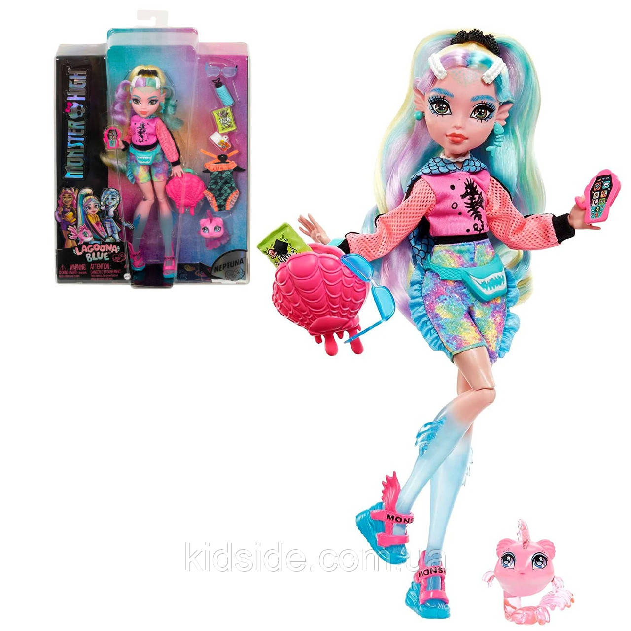 Monster High Lagoona Blue HHK55 Кукла Монстр Хай Лагуна Блю Базовая (ID ...