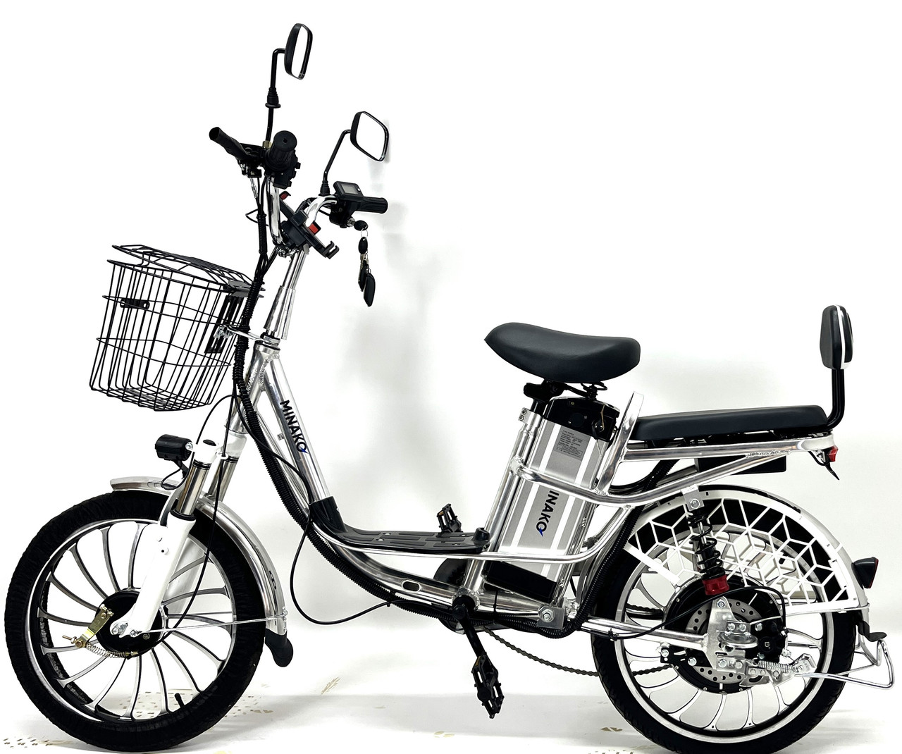 Двухместный электровелосипед 600W с PASS-системой и максимальной ...