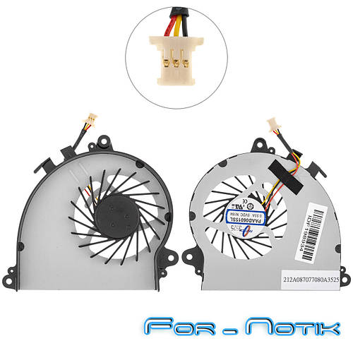 Оригінальний вентилятор для ноутбука MSI GS70, GS72, MS-1771, MS-1773 ...