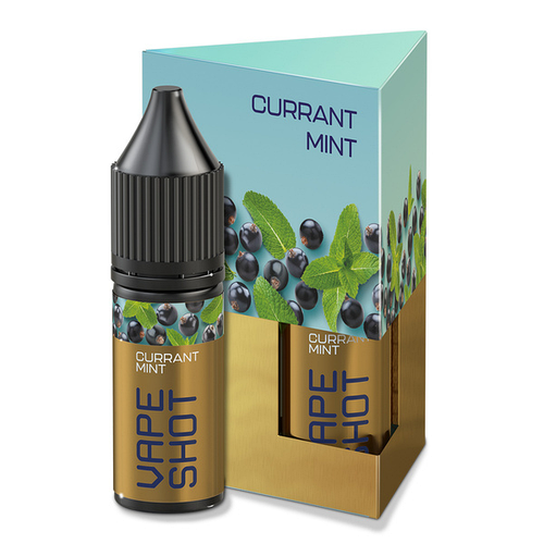 Vape Shot 15ml Currant Mint Набор для самозамеса жидкости Заправка для ...