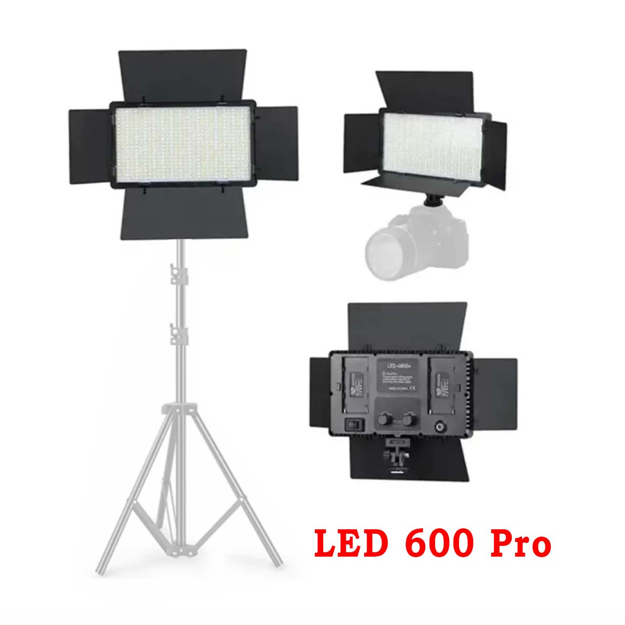 Лампа LED 600 Pro (21х12см.) - постійне світло для фото, відео ...