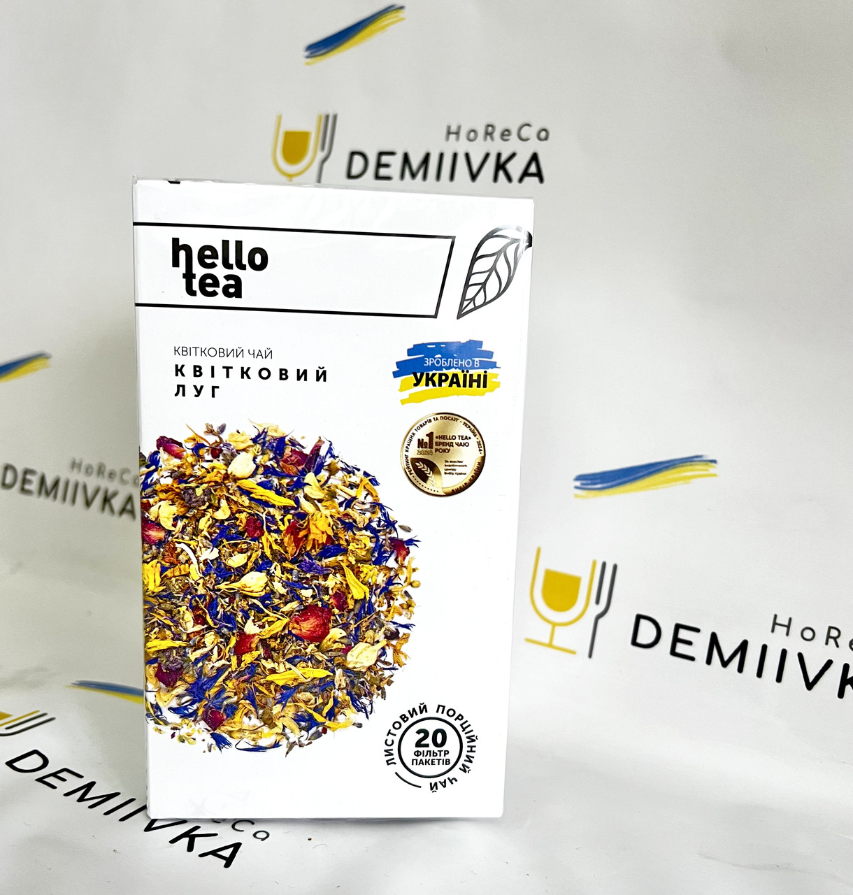 Чай Hello Tea "Квітковий луг" 20 пакетів.: продаж, ціна у Києві. Чай ...