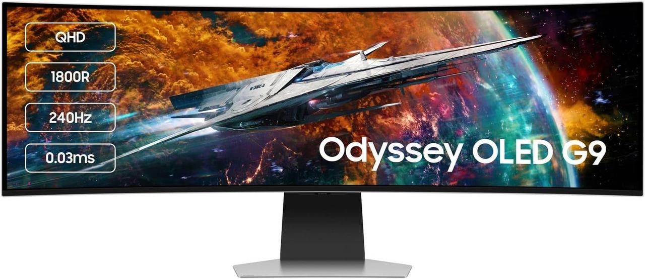 Монітор Samsung 49" Odyssey OLED G9 G95 UWQHD OLED 240Hz (LS49CG954SIXUA) (ID#1979343019), ціна ...