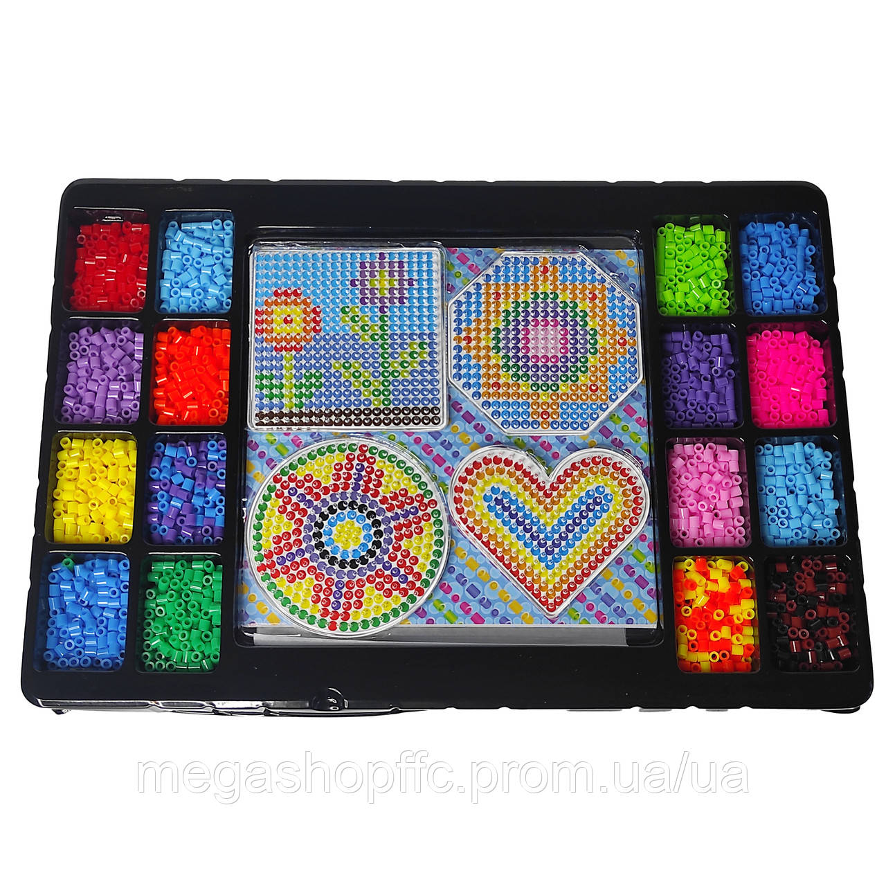 Набір бусин дитяча термомозаїка з шаблонами One Two Fun ms, ціна: 350 ...