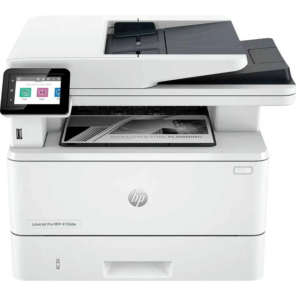 МФУ HP LaserJet Pro 4103dw plus Wi-Fi (2Z627A) [111586] (ID#2383005147 ...
