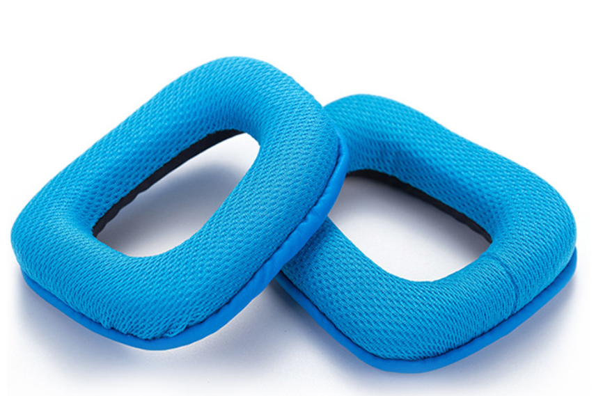 Амбушюры Logitech G35/G930/G430/F450/F540, голубые (ID#2383782313 ...