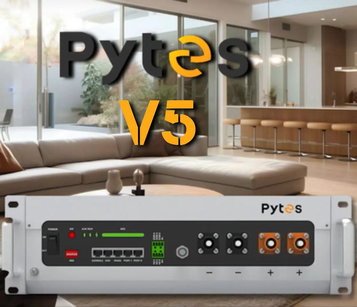 Аккумулятор LiFePO4 PYTES V5/V5a 5,12 кВт 100 А 51,2 В для системы ...