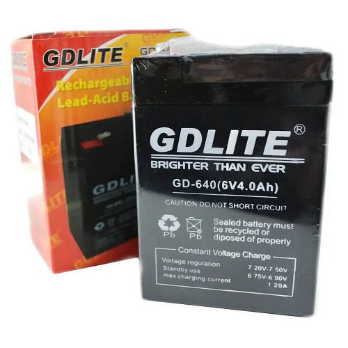 Акумулятор Battery GD 640 6V 4A YU227, ціна: 261 ₴, купити на Prom.ua