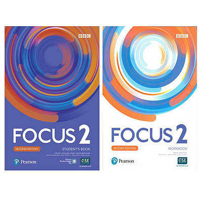 Комплект Focus Second Edition 4 Student's Book + Workbook (Підручник + робочий зошит), ціна ...