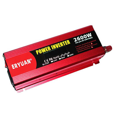 Преобразователь инвертор напряжения с 12 вольт на 220 вольт 2000 ватт 12V-220V/2000W/USB UKC KC ...