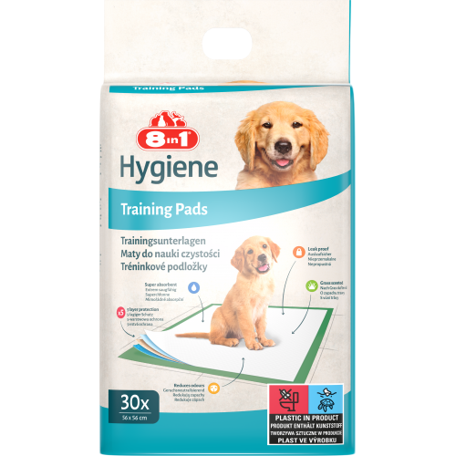 Пелюшки 8in1 Training Pads для собак, 56x56 см, 30 шт TG 142777-98 (ID ...