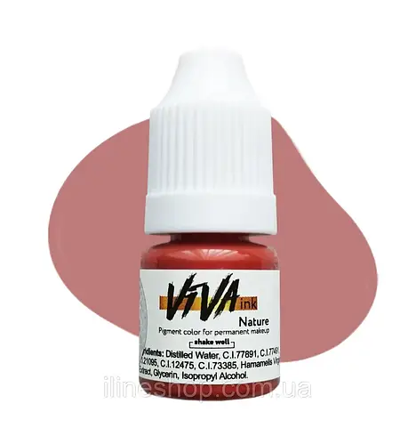 Пигмент VIVA ink Lips 4 мл №3 Nature (ID#2386730489), цена: 440 ...