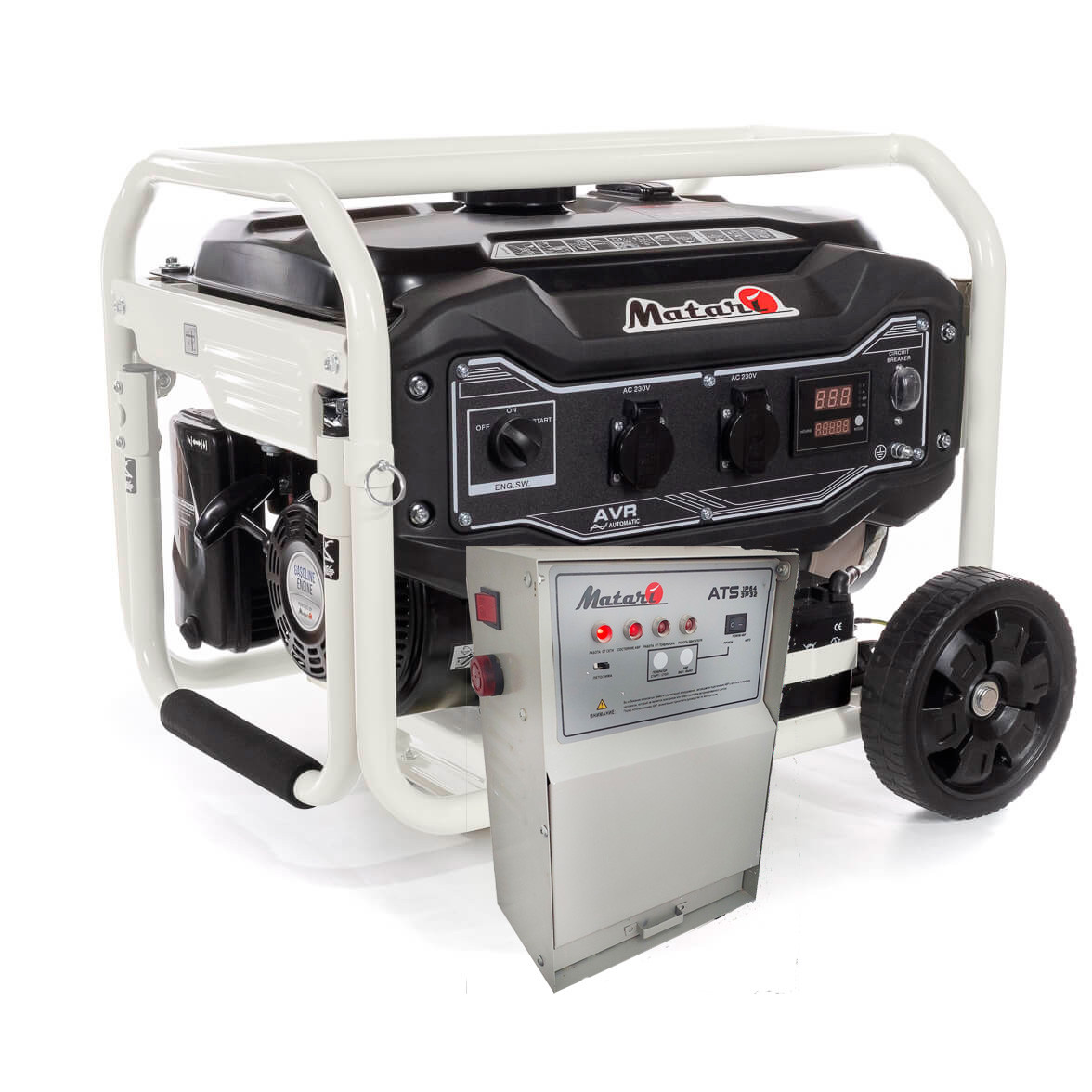 Бензиновый генератор 6 кВт Matari MH9000EA-ATS (с автозапуском) (ID ...