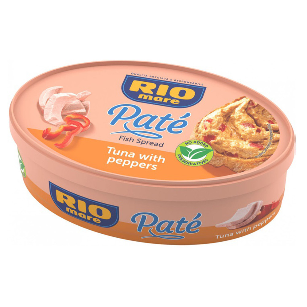 Rio mare Pate Fish Spred Tuna with Peppers, 115 г (ID#2387949020), ціна ...