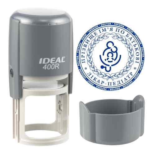 Печать врач-педиатр цена с автоматическим механизмом IDEAL 400R, купить Печать врач-педиатра ...