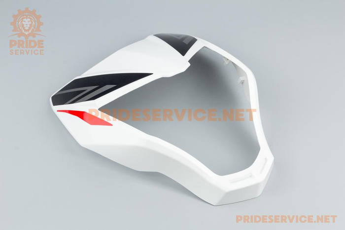 Loncin LX250GY-3 пластик - обтекатель фары, БЕЛЫЙ, LONCIN, SV - 507624 ...