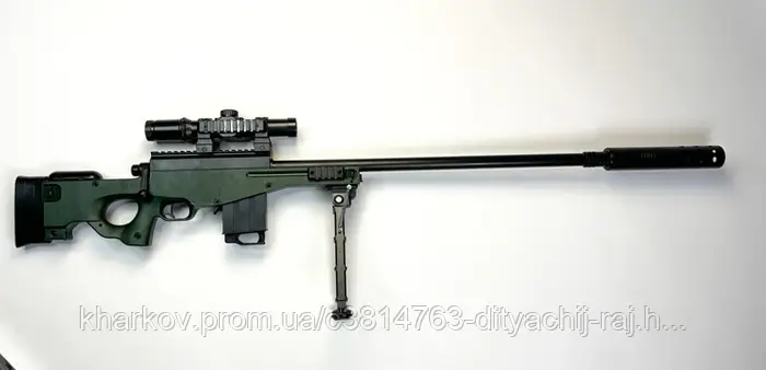 Снайперская винтовка AWP стреляет орбизами, Игрушечный гелевый автомат на шариках orbeez с ...