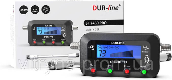 DUR-Line® SF 24XX Satfinder Вимірювальний пристрій для точного ...