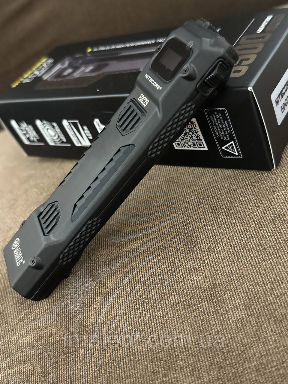 Надпотужний кишеньковий ліхтар Nitecore EDC29 USB-C OLED дисплей 6500 ...