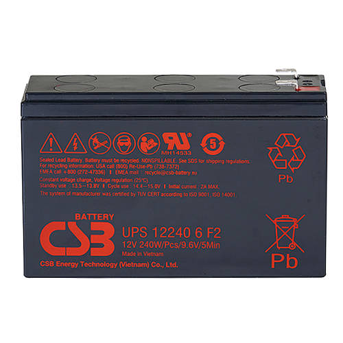 Акумуляторна батарея CSB UPS122460 12V 5Ah для систем безперебійного ...