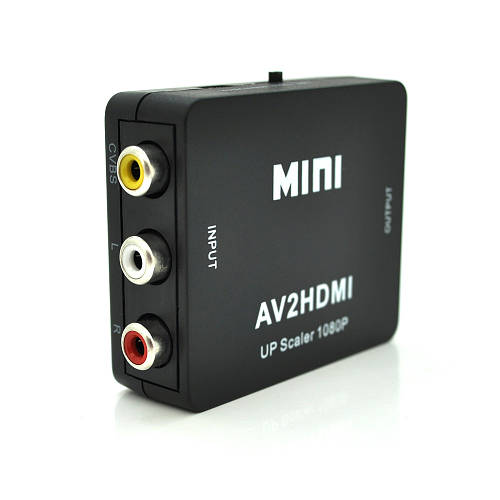 Конвертер Mini AV to HDMI 3RCA для підключення відеоплеєрів та ігрових ...