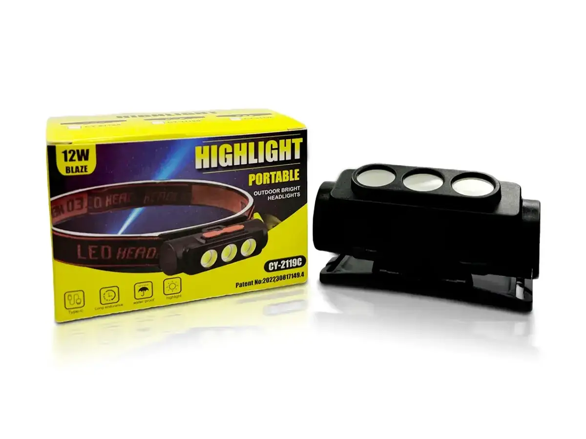 Ліхтар налобний Type-C Bailong 1x18650 BL-2119C: продаж, ціна у Одесі ...