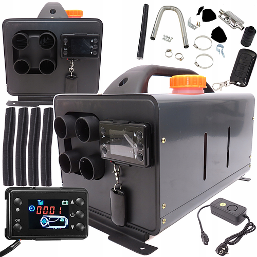 Дизельний обігрівач 12В/220В 8 кВт Powermat PM-AG-8M3 / PM1181 Вебасто Автономка Webasto (ID ...