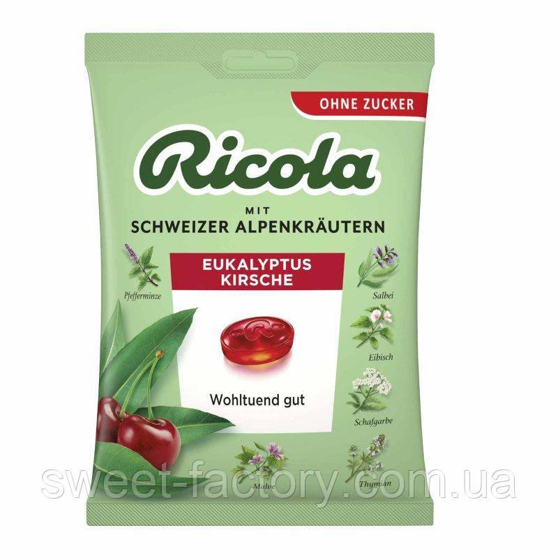Леденцы Ricola Eukalyptus Kirsche Ohne Zucker 75g: продажа, цена в ...