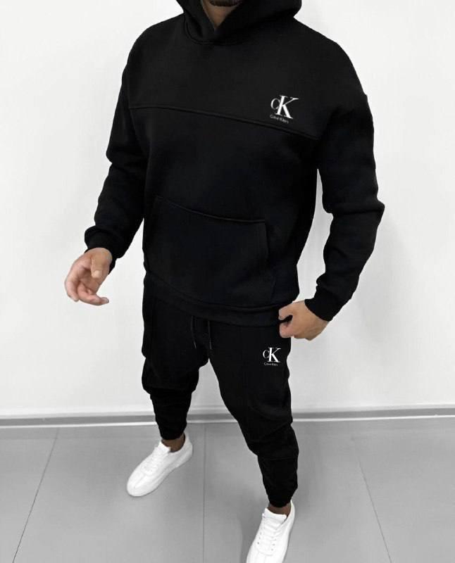 Спортивний костюм чоловічий Calvin Clein, трьохнитка на флісі M(48-50 ...
