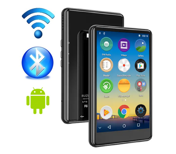 MP3 MP4 плеер Ruizu H6 Hi-Fi 16Gb 4,0" Bluetooth 5.0 Wi-Fi Android (ID ...