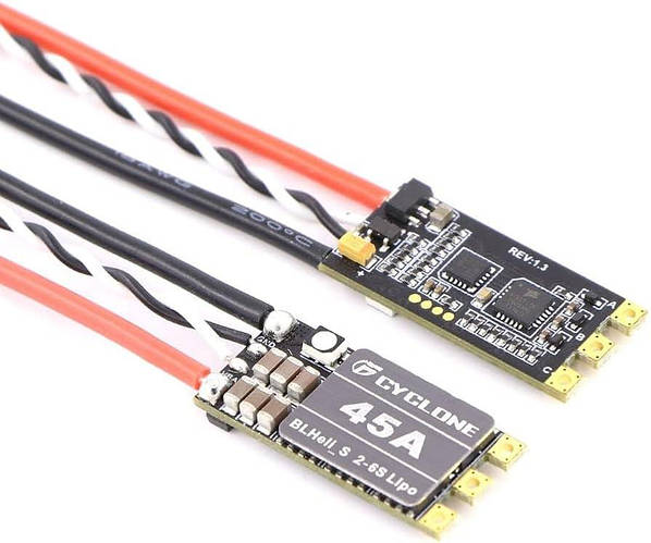 Cyclone 45A ESC BLHeli_S регулятор швидкості обертів двигуна (ID ...