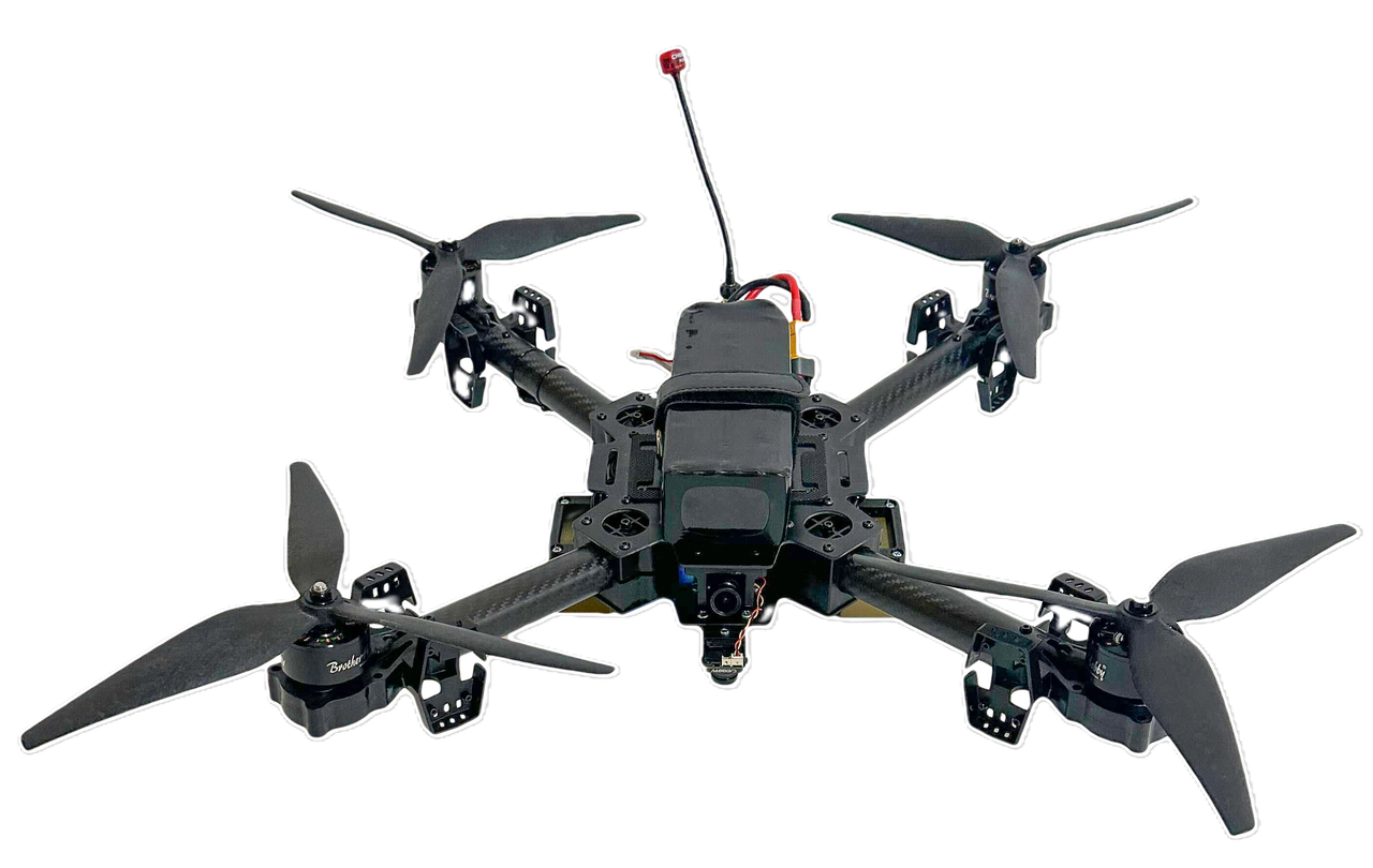 БПЛА 10' FPV бомбер з системою багатоцільових скидів до 4шт з ...