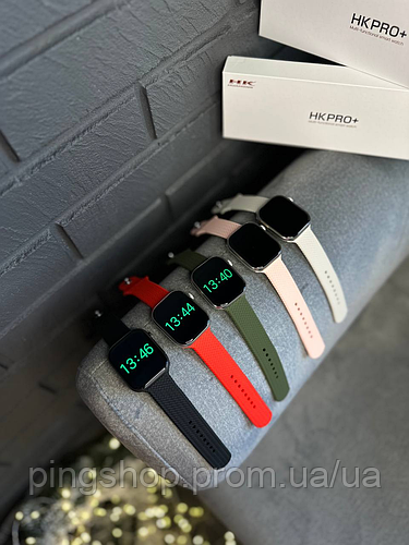 Смарт часы Hk Pro + 45мм 2024р з Амолед дисплеєм Умные часы Smart Watch ...