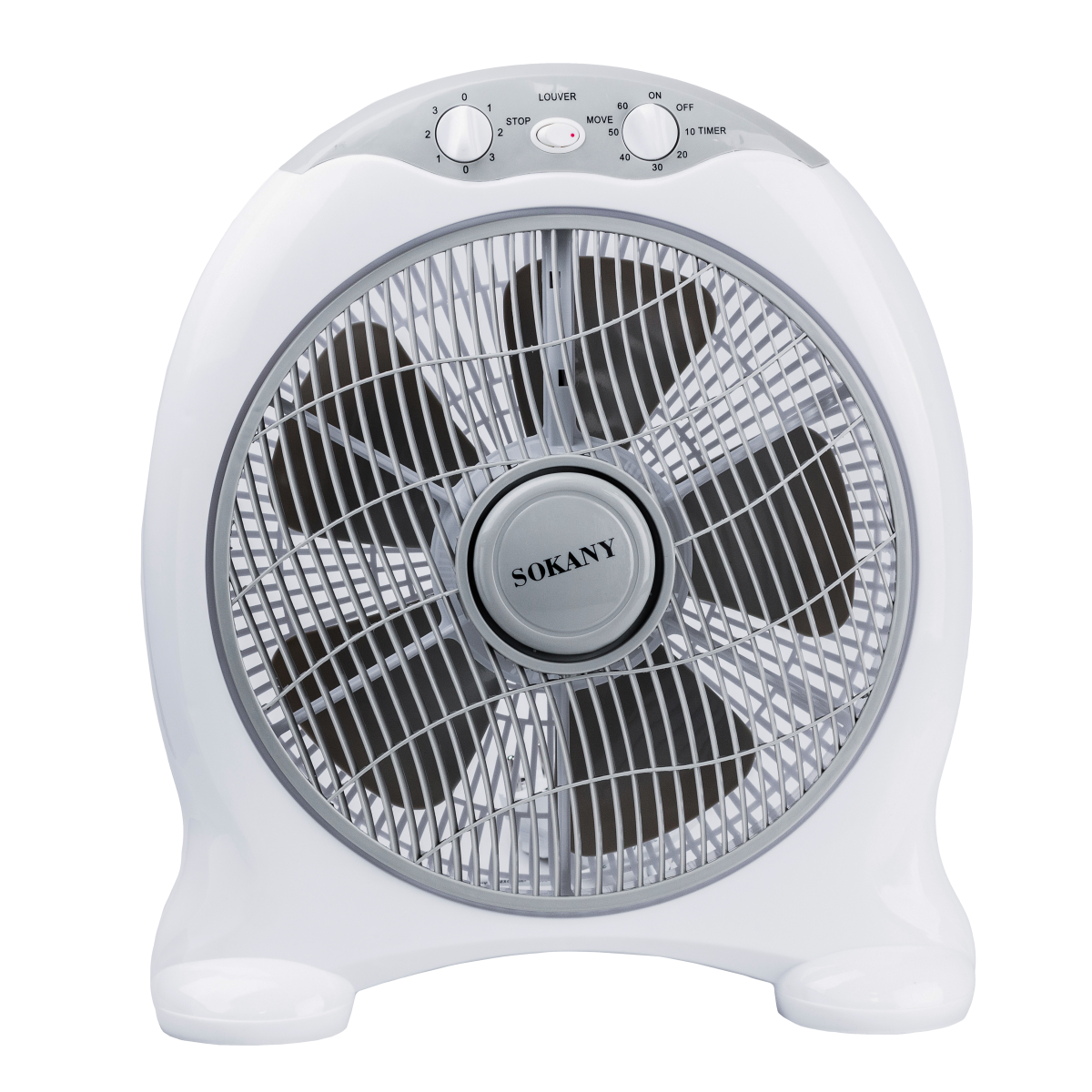 Электрический настольный вентилятор Sokany Electric Fan 5 лопастей 3 ...